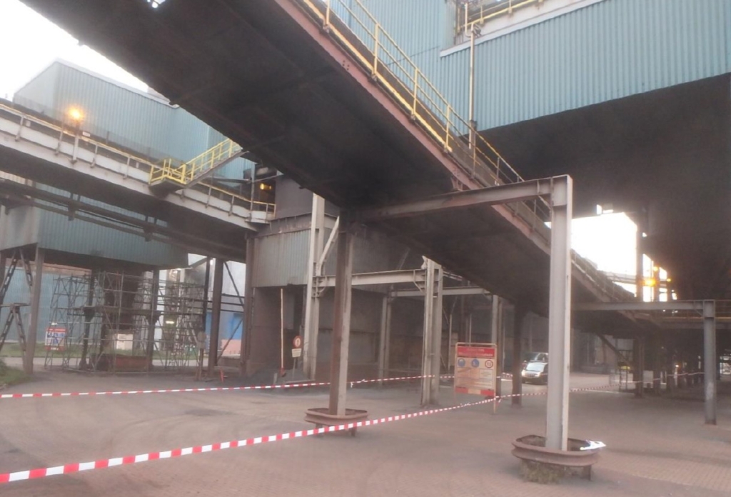 Renovatie hoofddraagconstructie transportband - Anton Constructiewerken